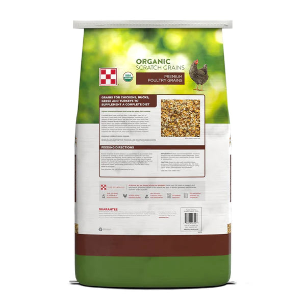 Purina® Organic Scratch Grains for Chickens – McGregor General Store