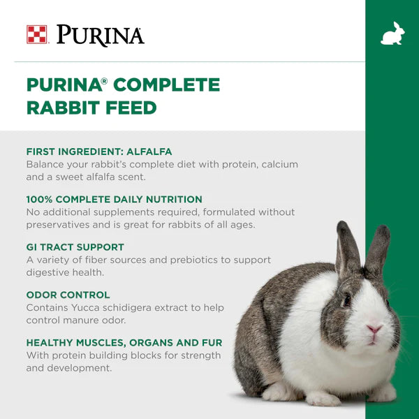 Purina® Complete Rabbit Feed 25lb – McGregor General Store