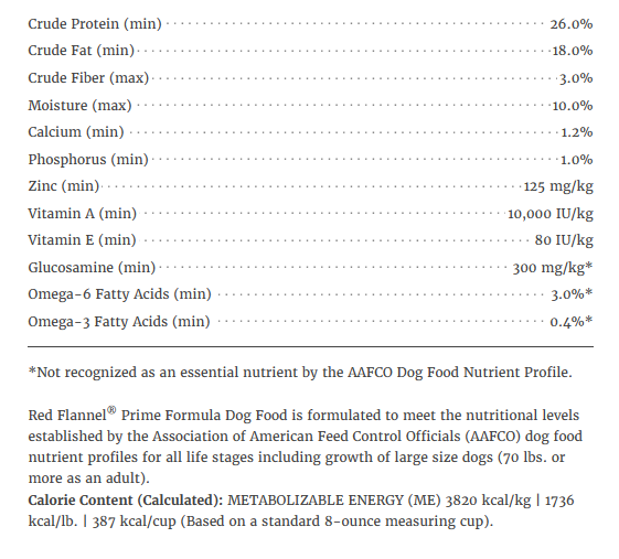 Exclusive Red Flannel Prime Formula – McGregor General Store
