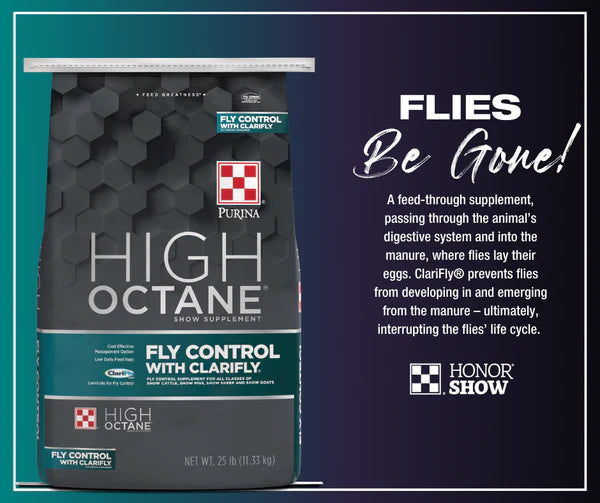 Purina® High Octane® Fly Control Supplement with ClariFly® – McGregor ...